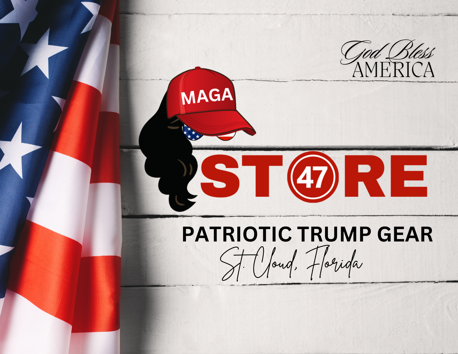 MAGA STORE 47 | PATIOTIC TRUMP GEAR
